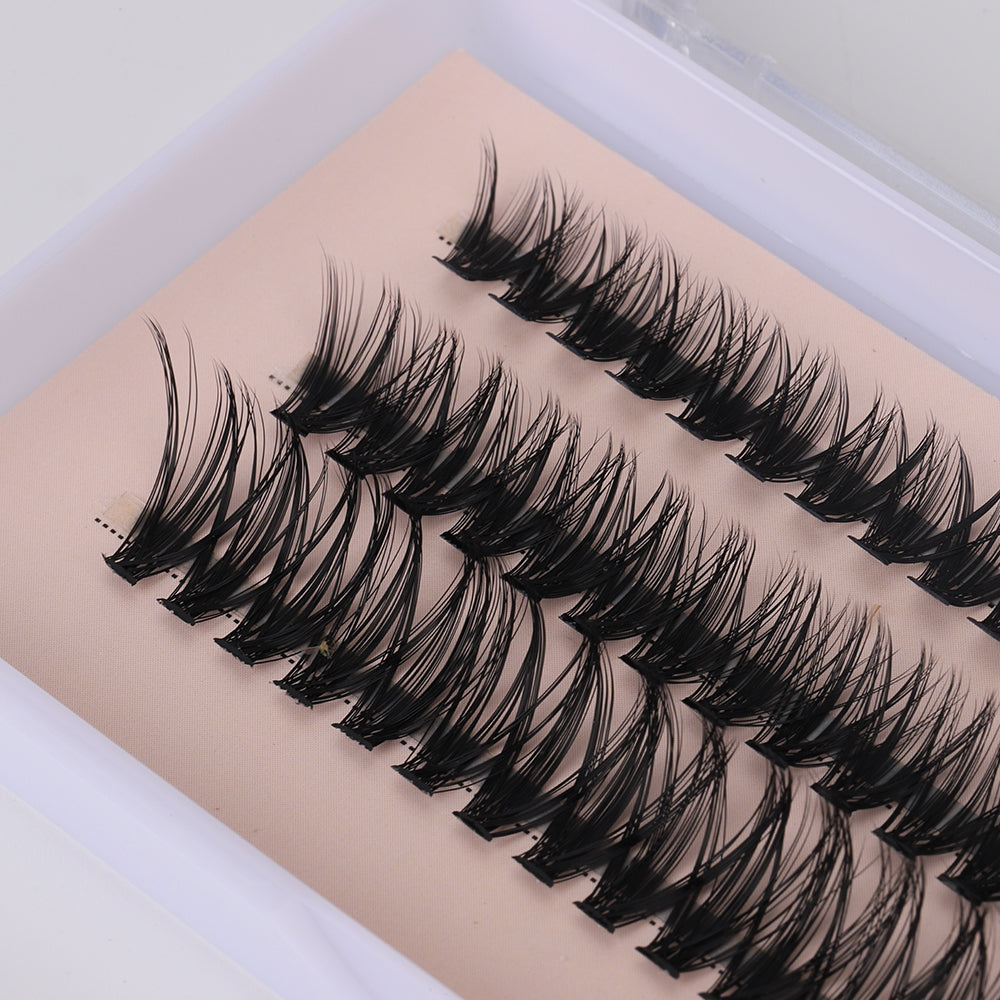 Heat Bonded Eyelash Extensions-40D – speyelashes