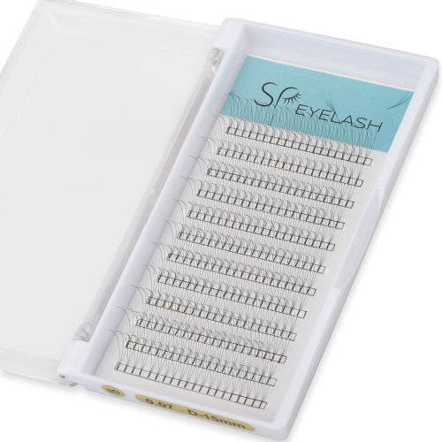 Heat Bonded Pre Made Fans – speyelashes
